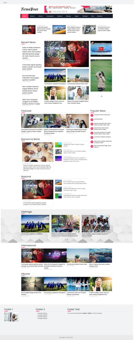 Dempo (A Powerfull Bootrap Layout Builder Theme) | Drupal.org